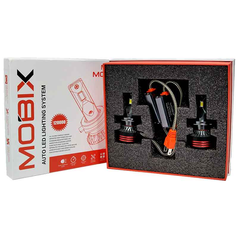 هدلایت Mobix (مبیکس) مدل 120000 پایه H4 | فروشگاه مبین لوکس